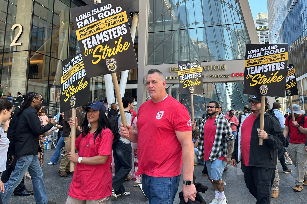 The robber baron Long Island Rail Road strike
