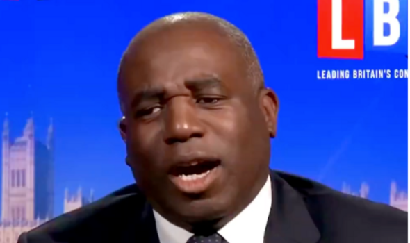 David Lammy left stuttering as he dodges LBC Nick Ferrari's question ...