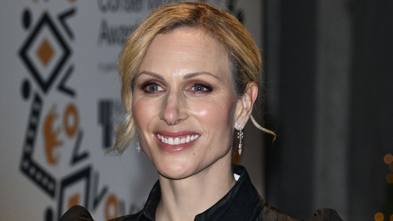 Zara Tindall's silver heels make a strong case for metallic accessories ...