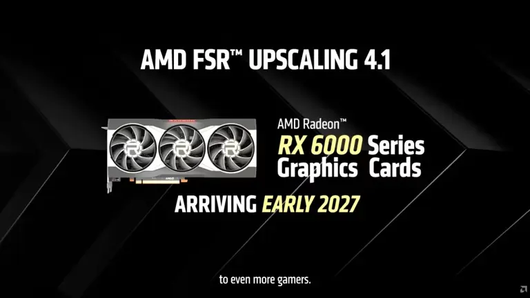 FSR upscaling 4.1 coming to AMD RDNA 3 Radeon RX 7000 series GPUs in July