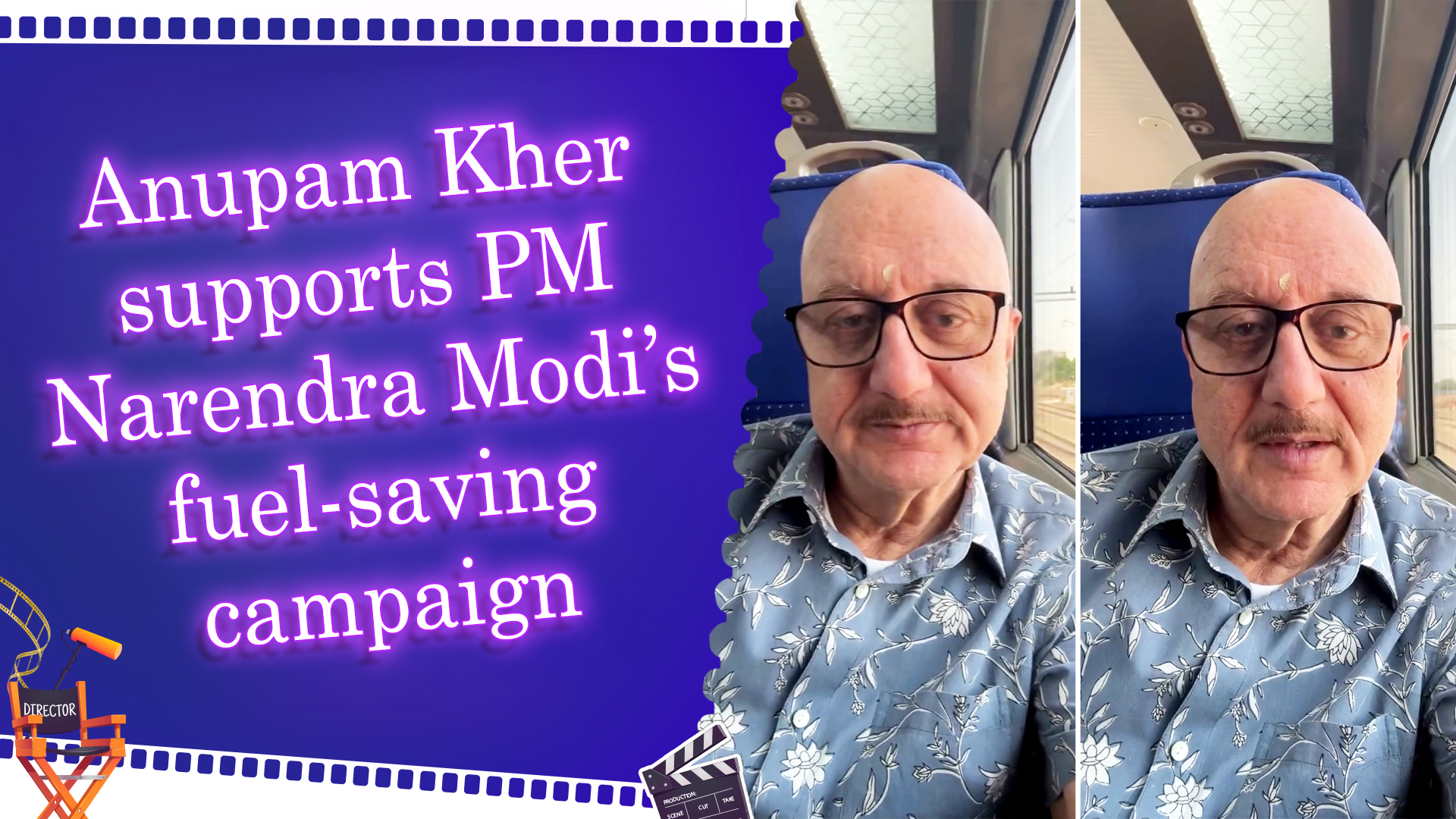 Anupam Kher travels from Jaipur to Delhi by train, joins PM Modi’s ...