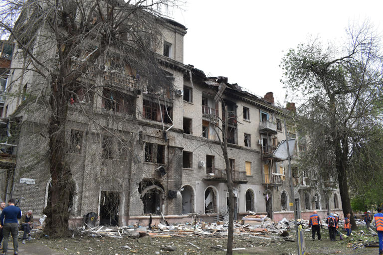 'Thank God I'm alive:' A Russian attack tore open this Ukrainian ...