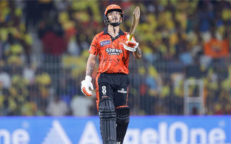 Watch: Ishan Kishan gets into a banter with CSK crowd after playing a ...