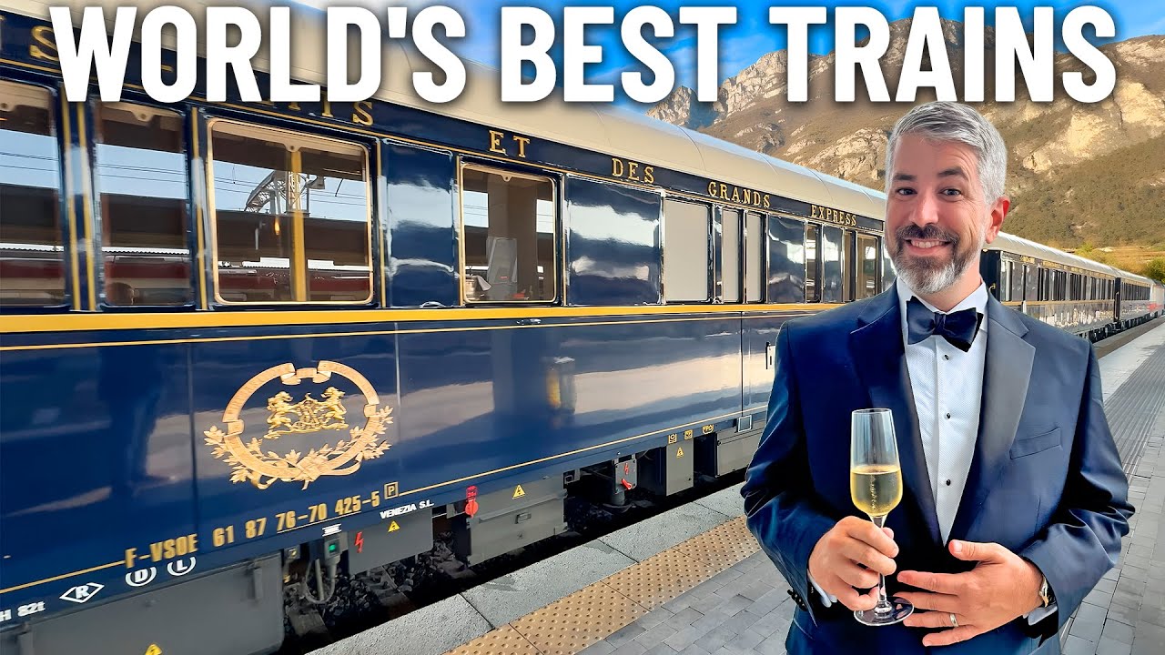 I discovered the world’s best first class trains 🚆