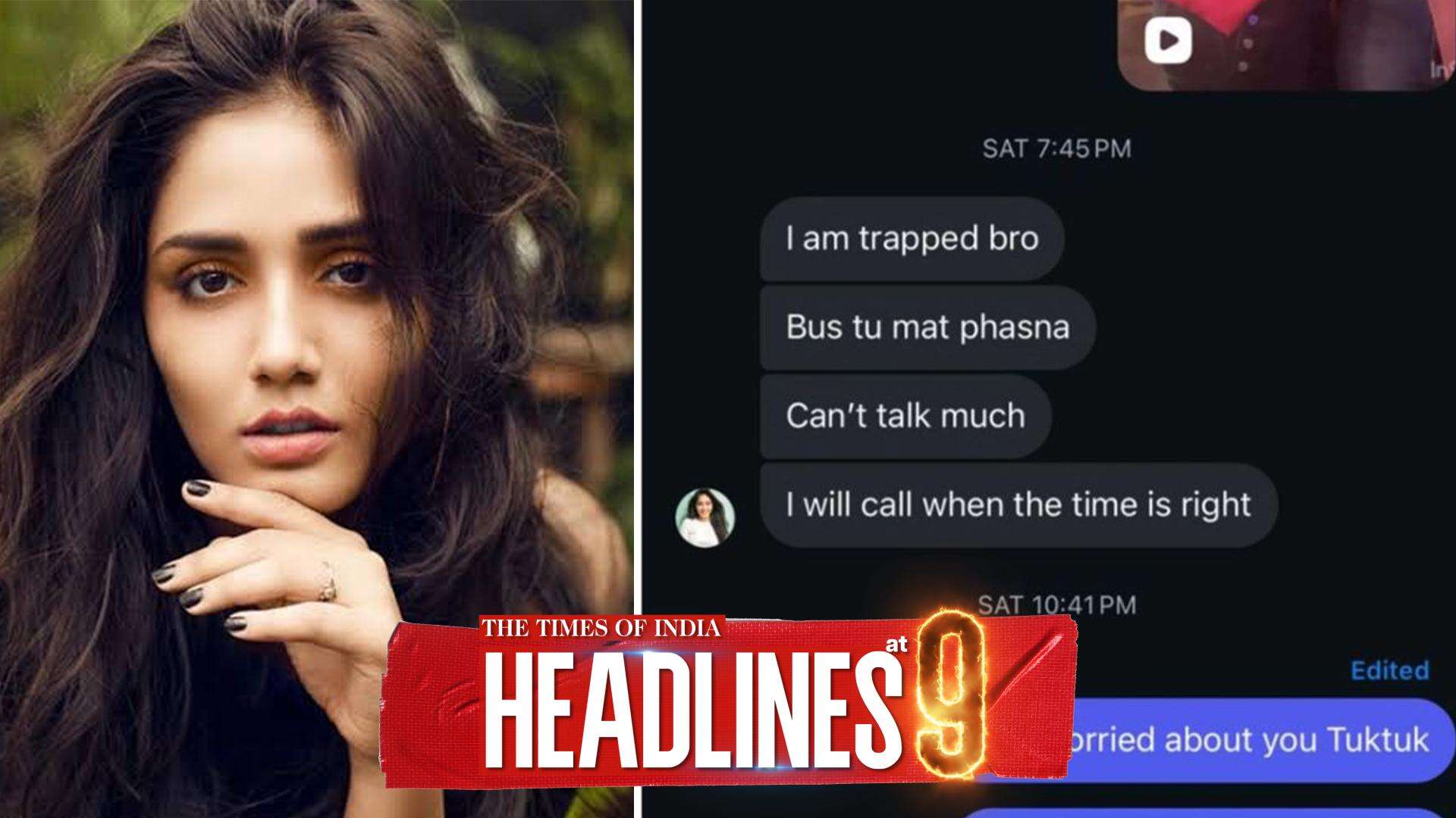'I am trapped': Twisha Sharma's last message before 'dowry death' in ...