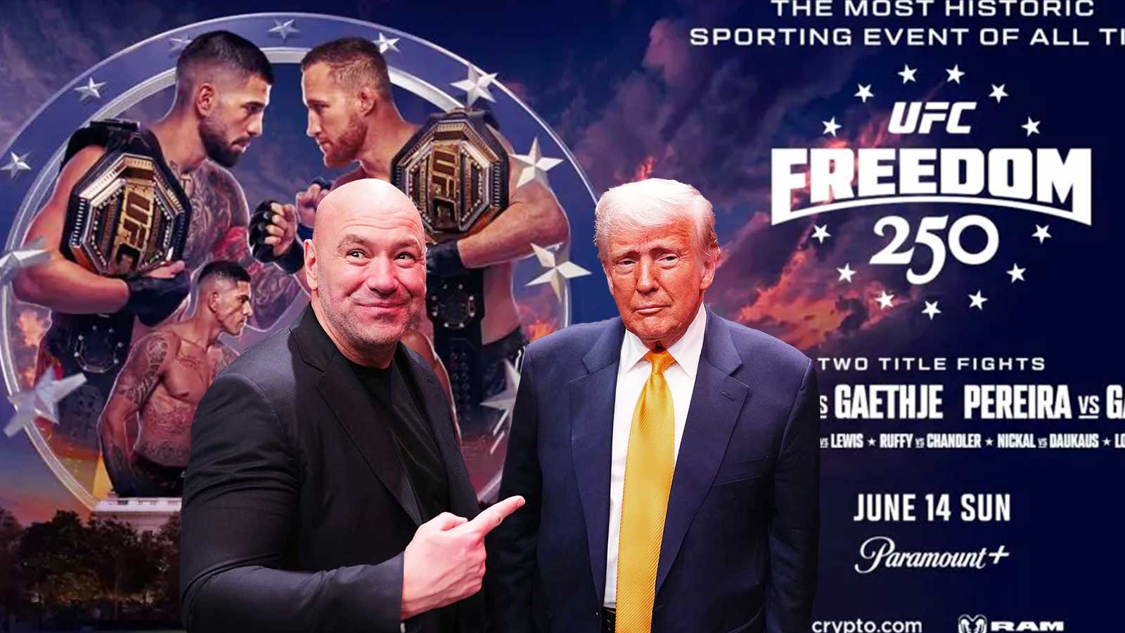 Dana White breaks down UFC White House show ticket scheme with Donald ...