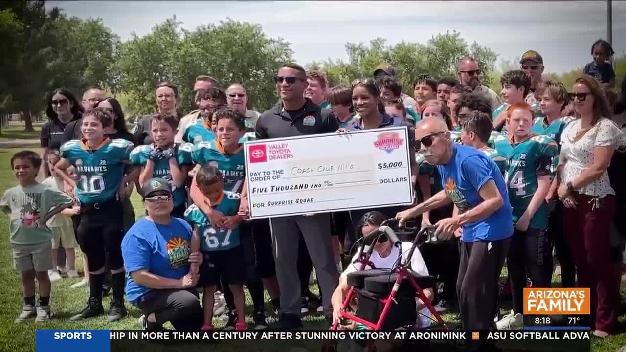 Arizona’s Family Surprise Squad honors Pinal County deputy, youth coach ...