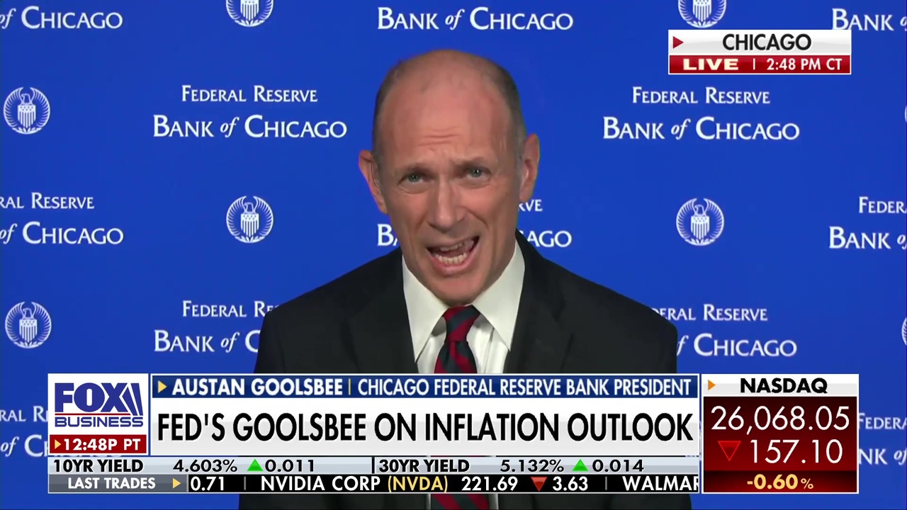Austan Goolsbee: This is the danger in periods where inflation is high ...