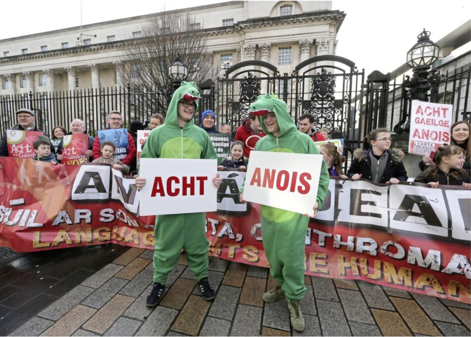 DUP minister says Sinn Fein 'dragging their feet' on Irish language ...