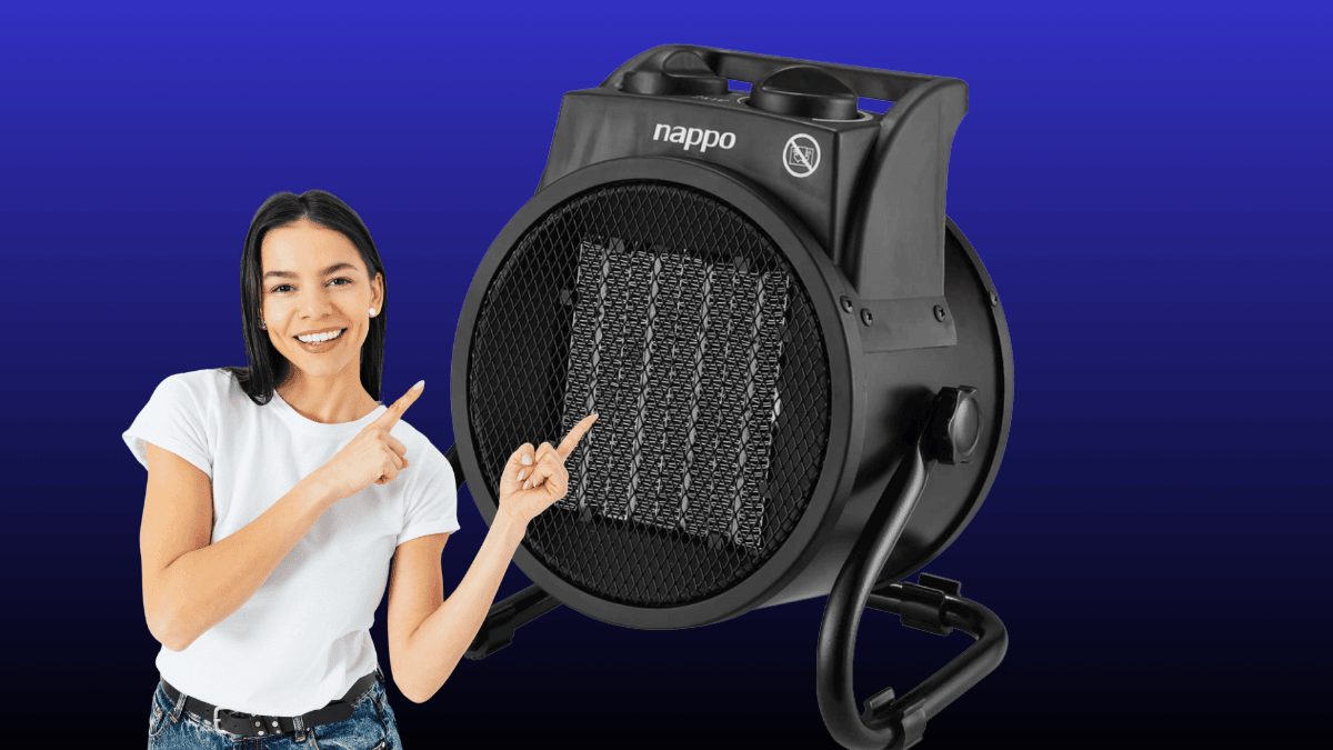 Cañón calefactor cerámico Nappo tiene 42% de descuento: la oferta hoy ...