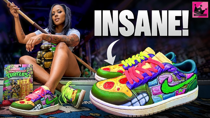 The craziest Teenage Mutant Ninja Turtles shoes revealed