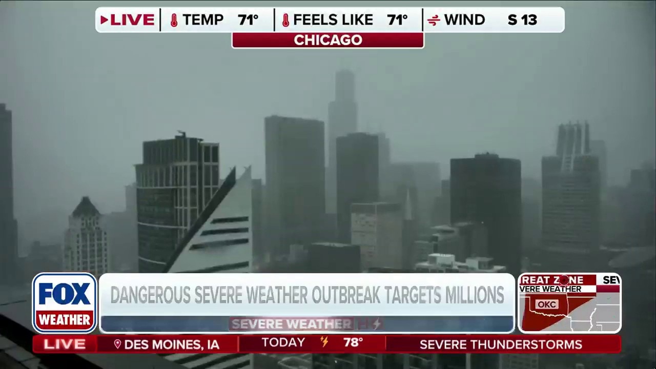 Severe storms target the Plains Monday afternoon with overnight threat ...