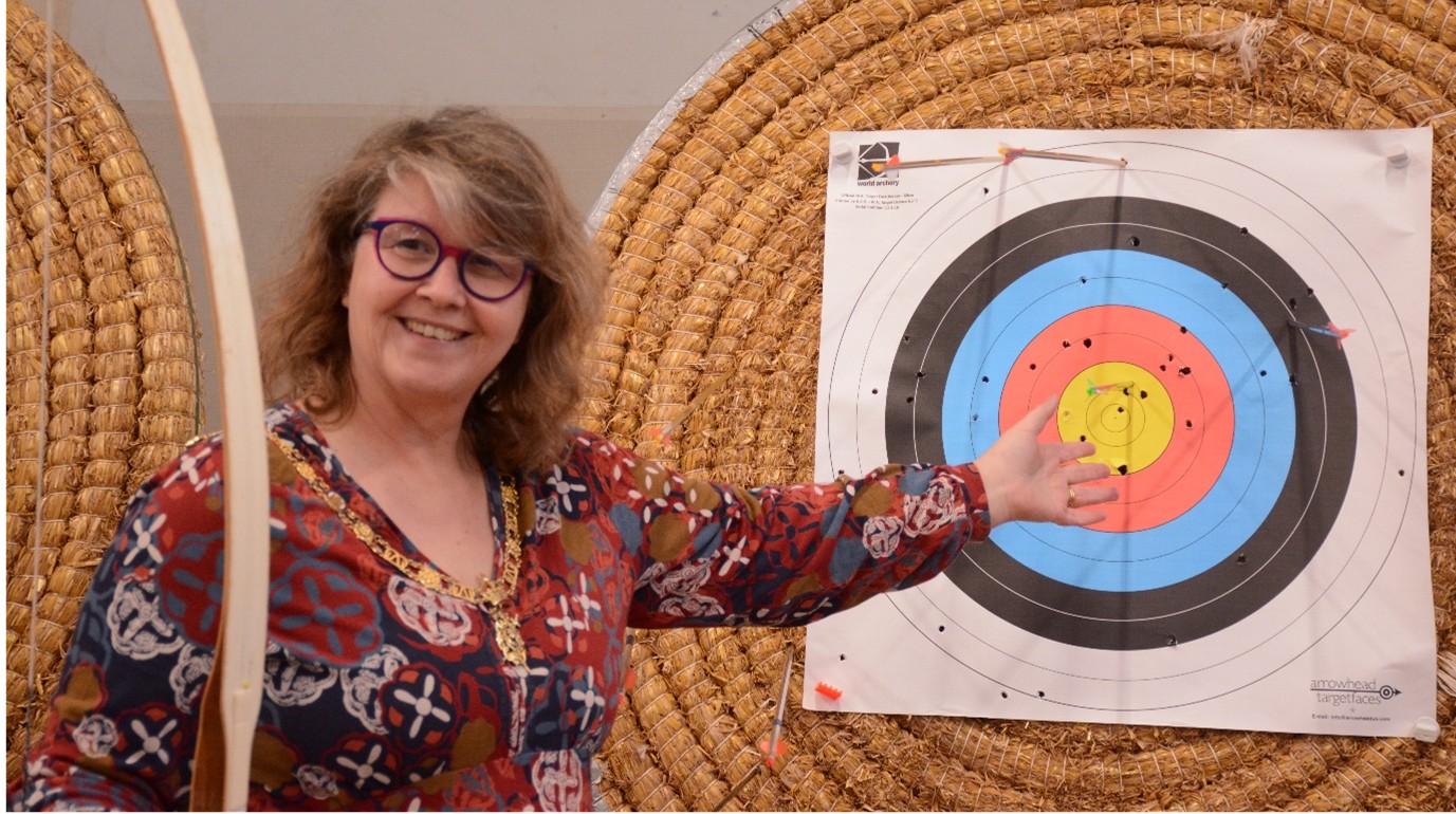 Delight as archery club relocates to their new home and has a visit ...