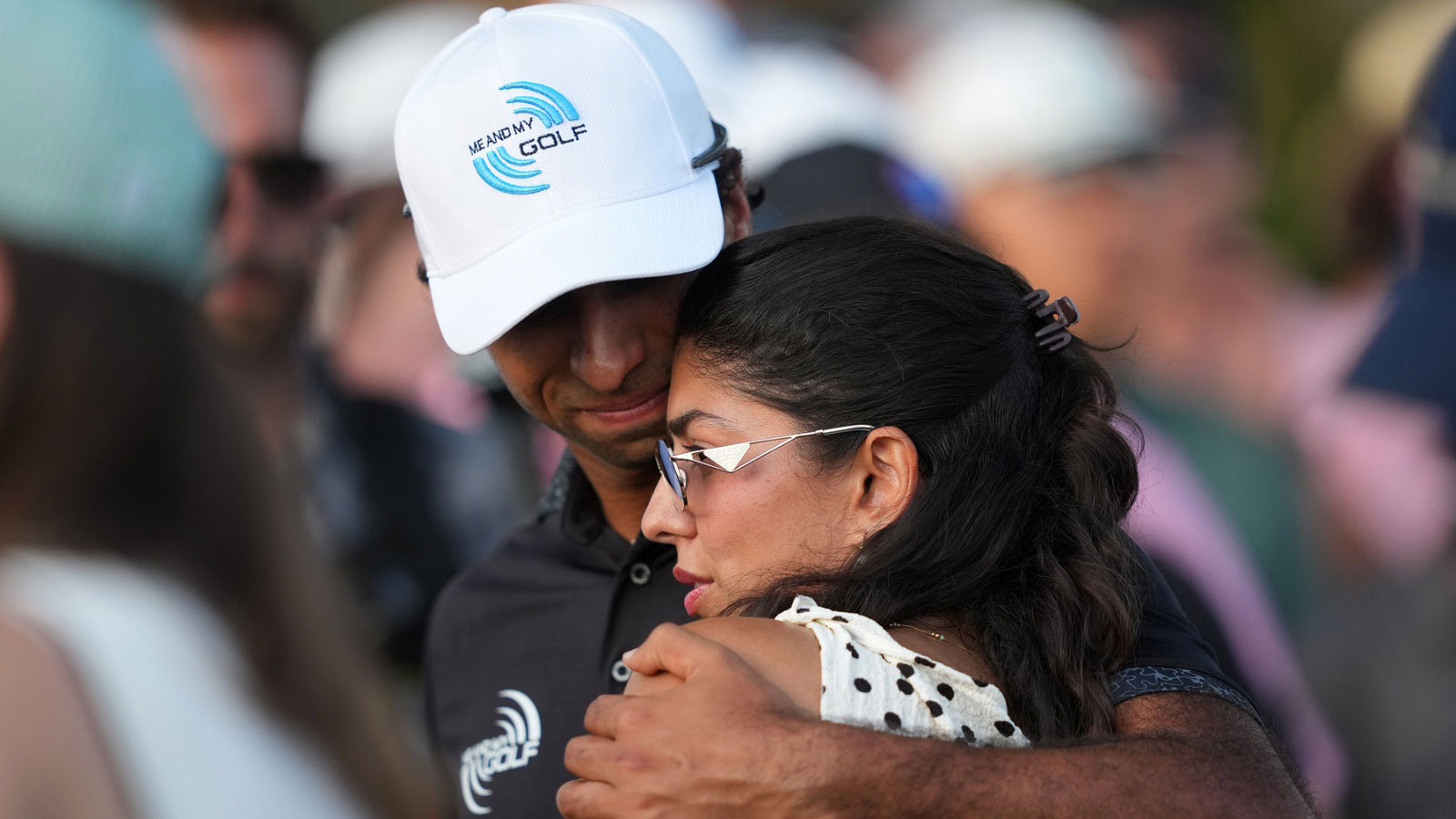 Watch Aaron Rai share incredible moment with wife after PGA ...
