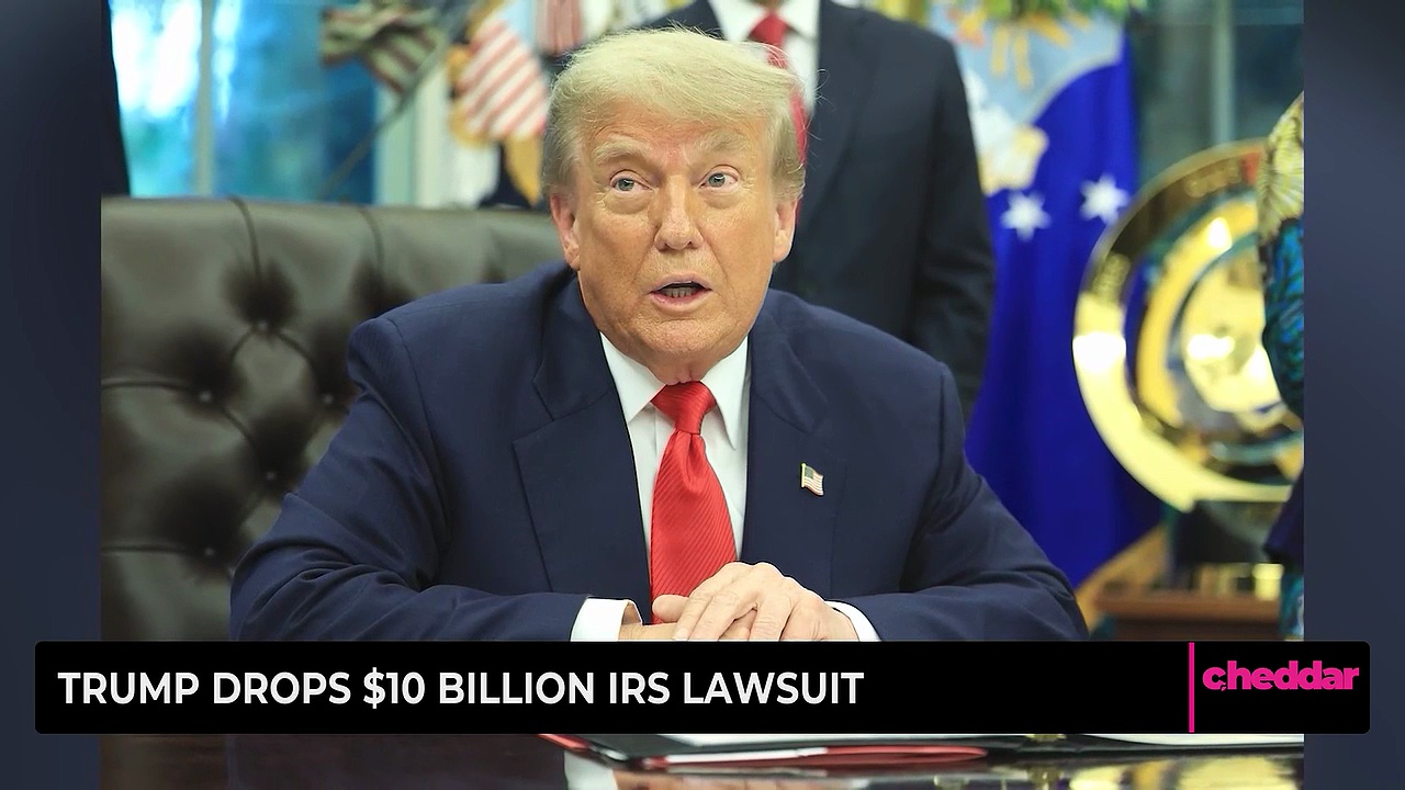 Trump drops $10 billion IRS lawsuit