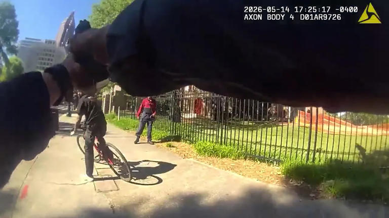 Atlanta Beltline stabbing: Video shows suspect’s arrest at gunpoint