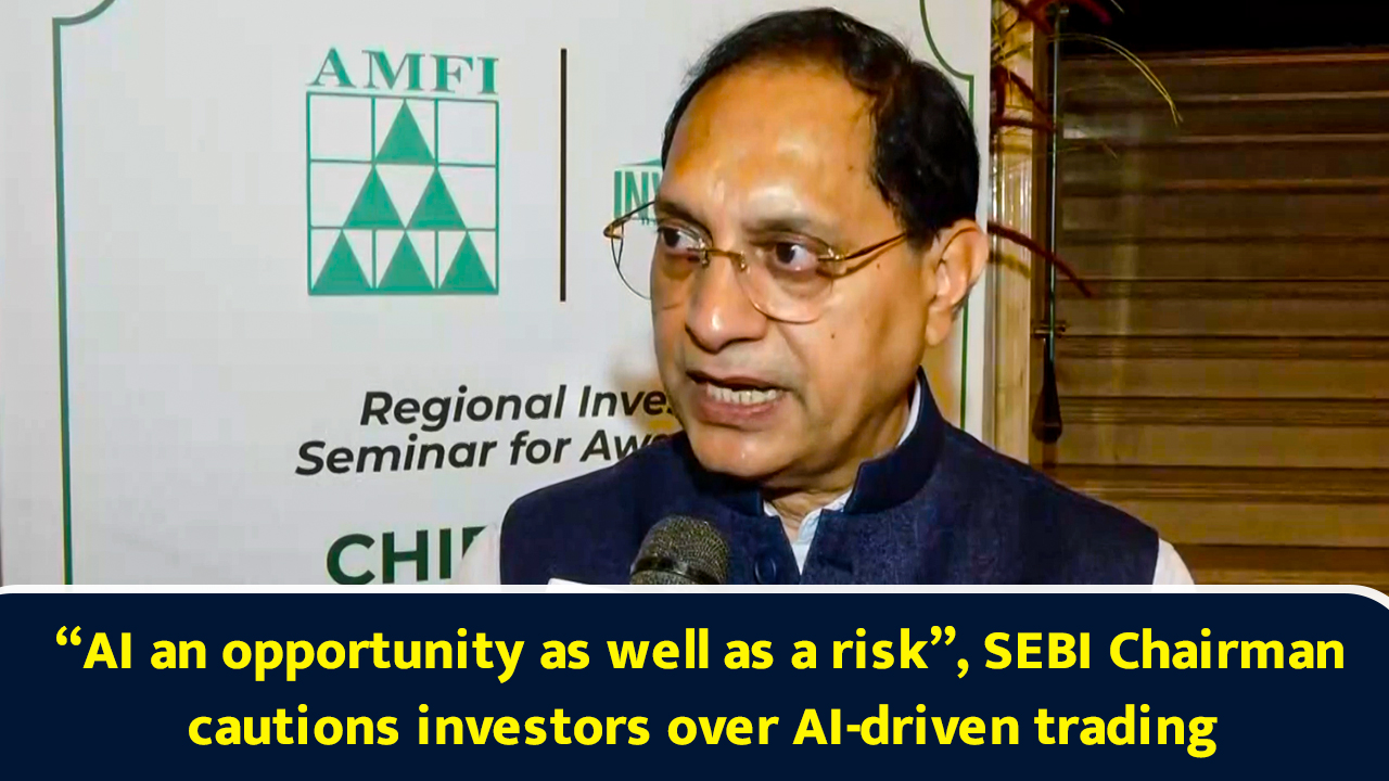 AI an opportunity as well as a risk, SEBI chairman cautions investors ...