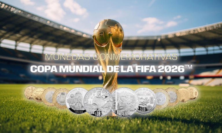 Monedas conmemorativas de oro y plata del Mundial 2026 llegarán al ...