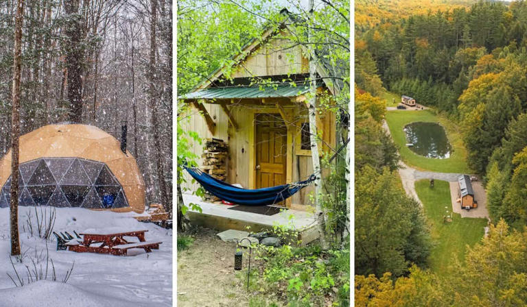 13 enchanting spots to go glamping in Vermont