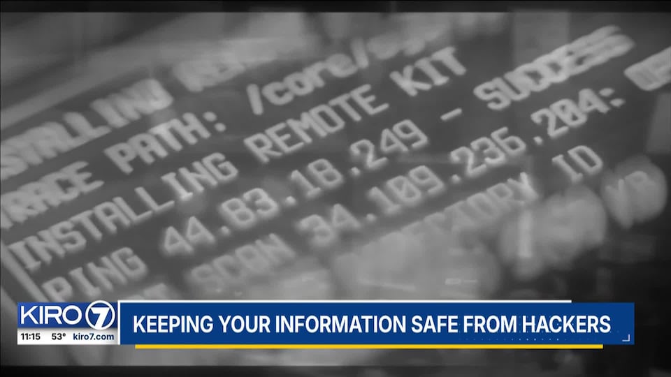 Video: Keeping your information safe from hackers