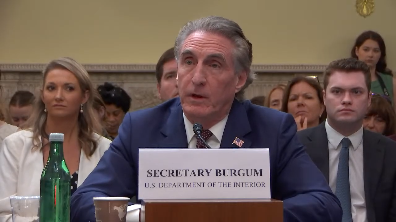 'It was just a yes or no': Doug Burgum dodges question, accidentally ...