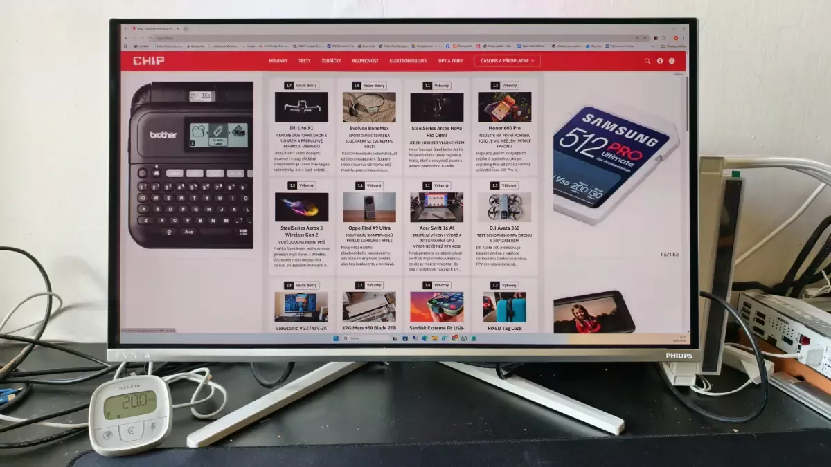 Recenze: 27" Philips 27M2N6501L – nejlevnější QD-OLED monitor je přesto ...