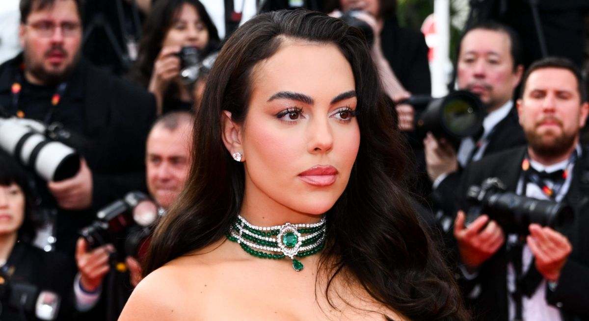 El exclusivo look de Georgina Rodríguez en Cannes: esmeralda de 88 ...