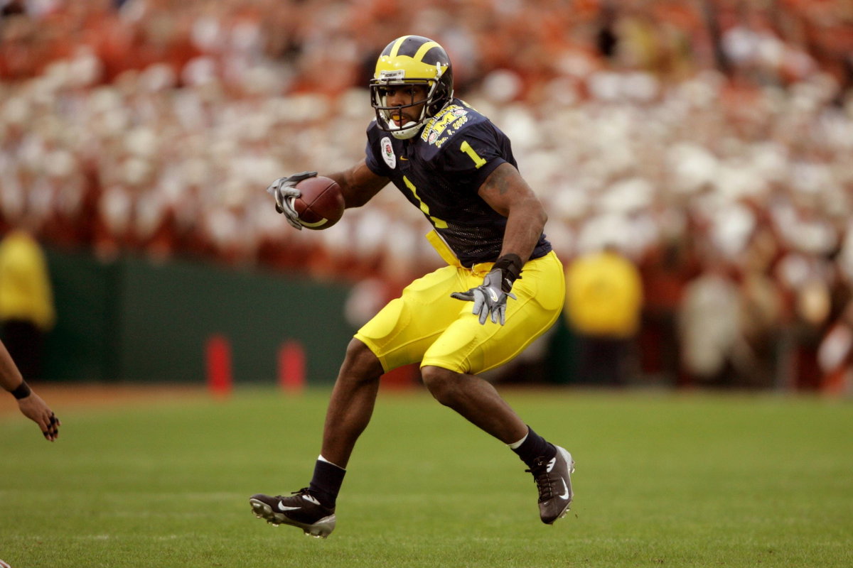 Who is Michigan Wolverines' all-time receiving leader?