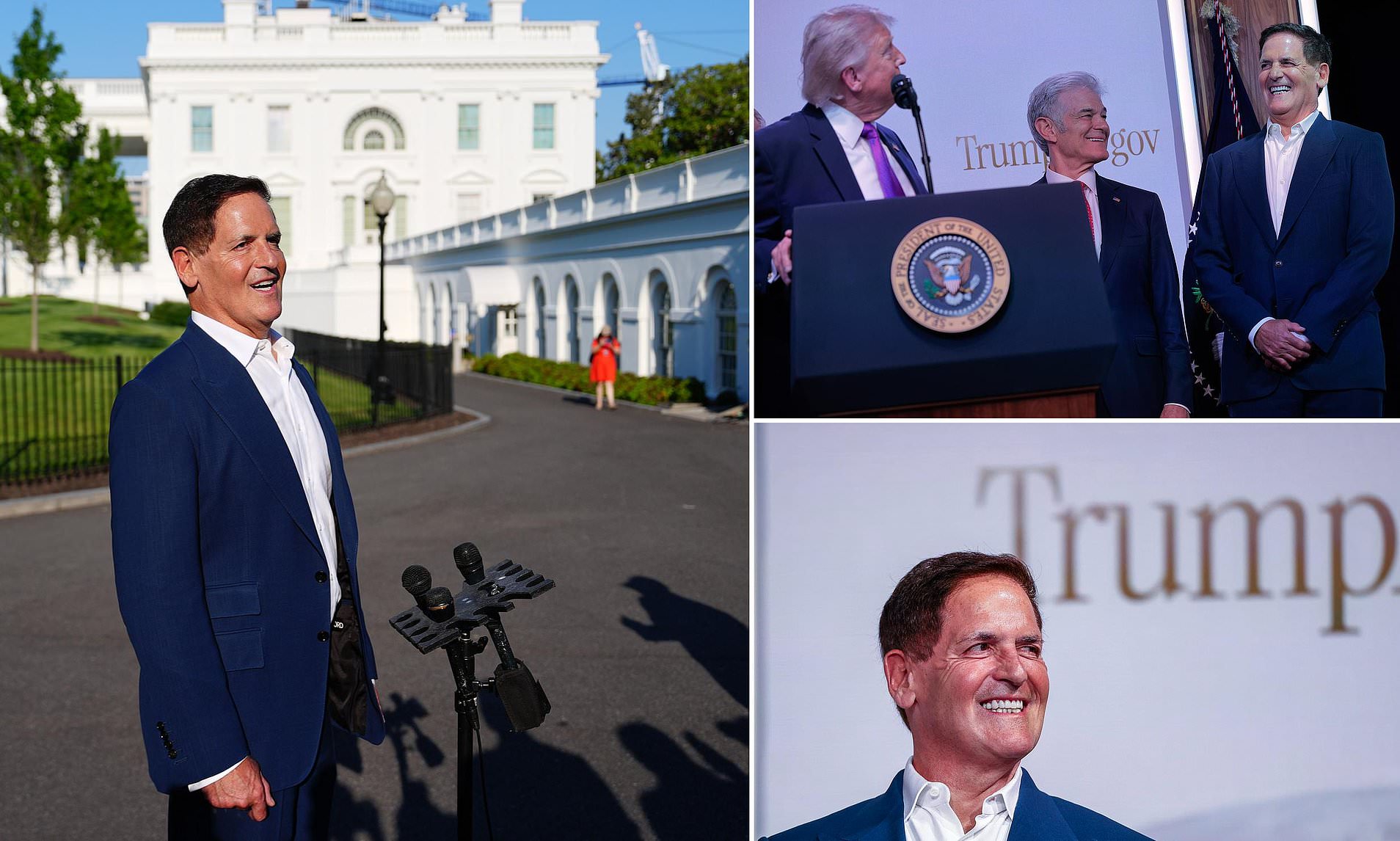 Mark Cuban brutally roasted for making peace with Trump as president ...