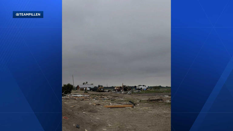 Photos: Nebraska Gov. Jim Pillen shares scenes of tornado damage after ...