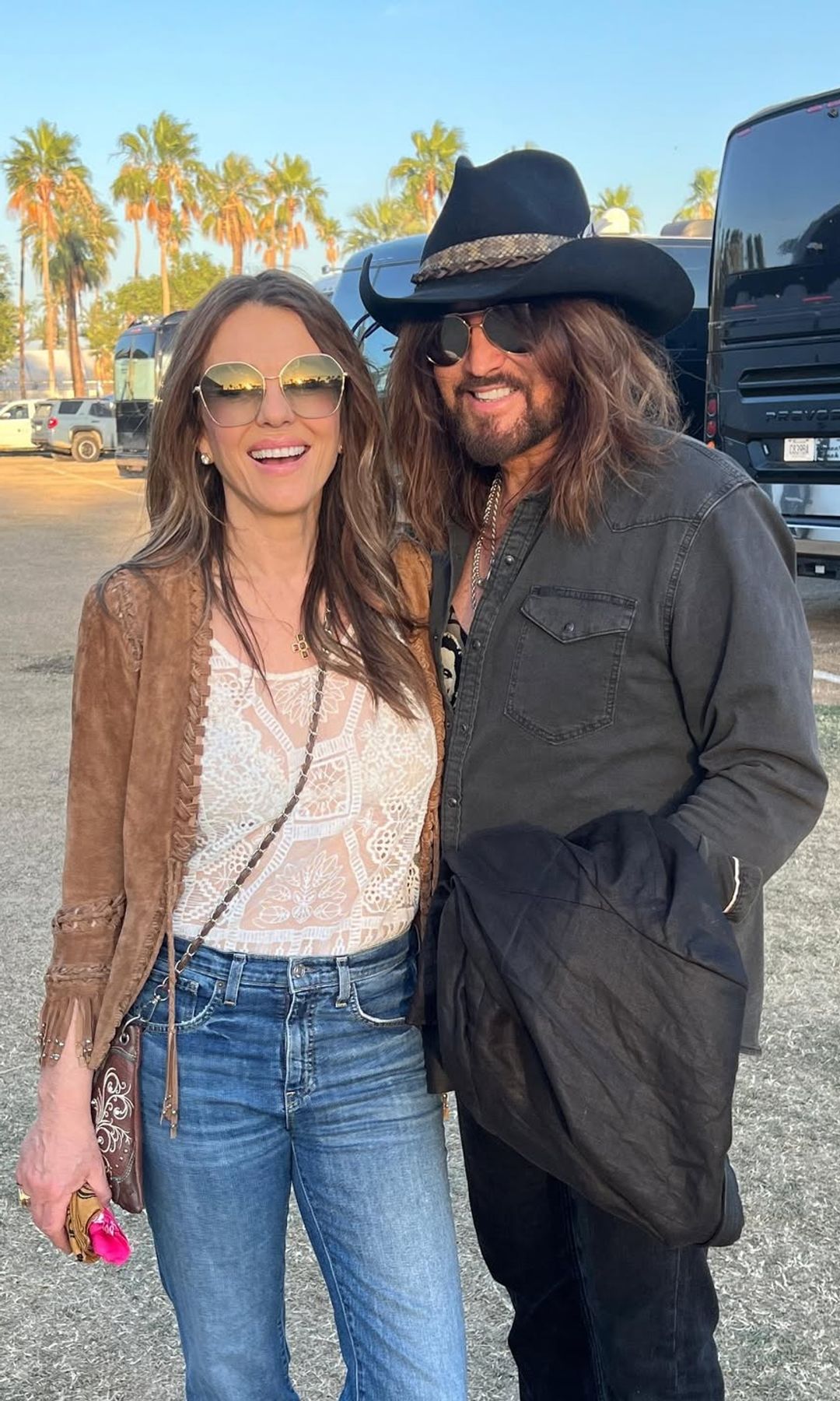 Elizabeth Hurley on falling in love with Billy Ray Cyrus: 'It kind of ...