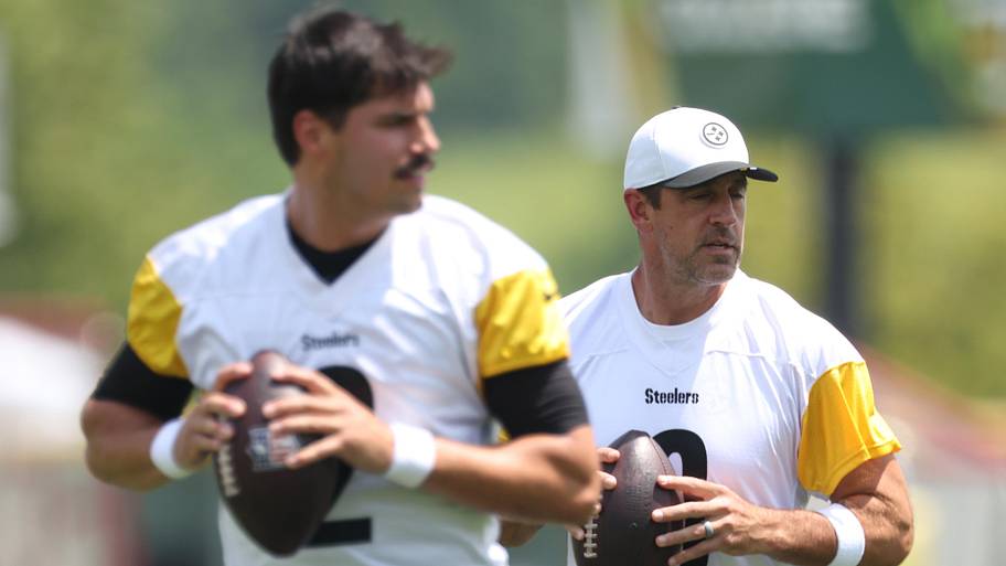 Aaron Rodgers at Steelers OTAs: What QB depth chart looked like at ...
