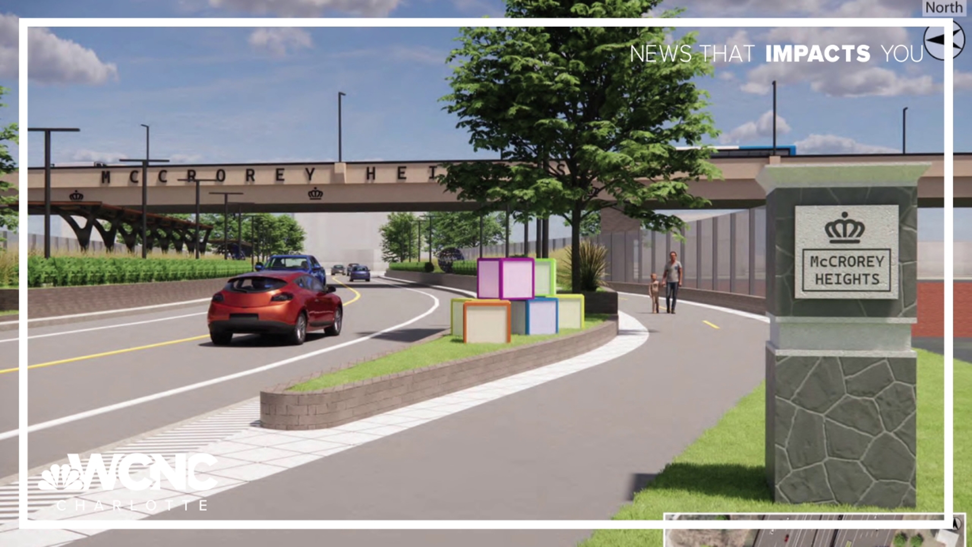 NCDOT releases new renderings for I-77 toll lane project