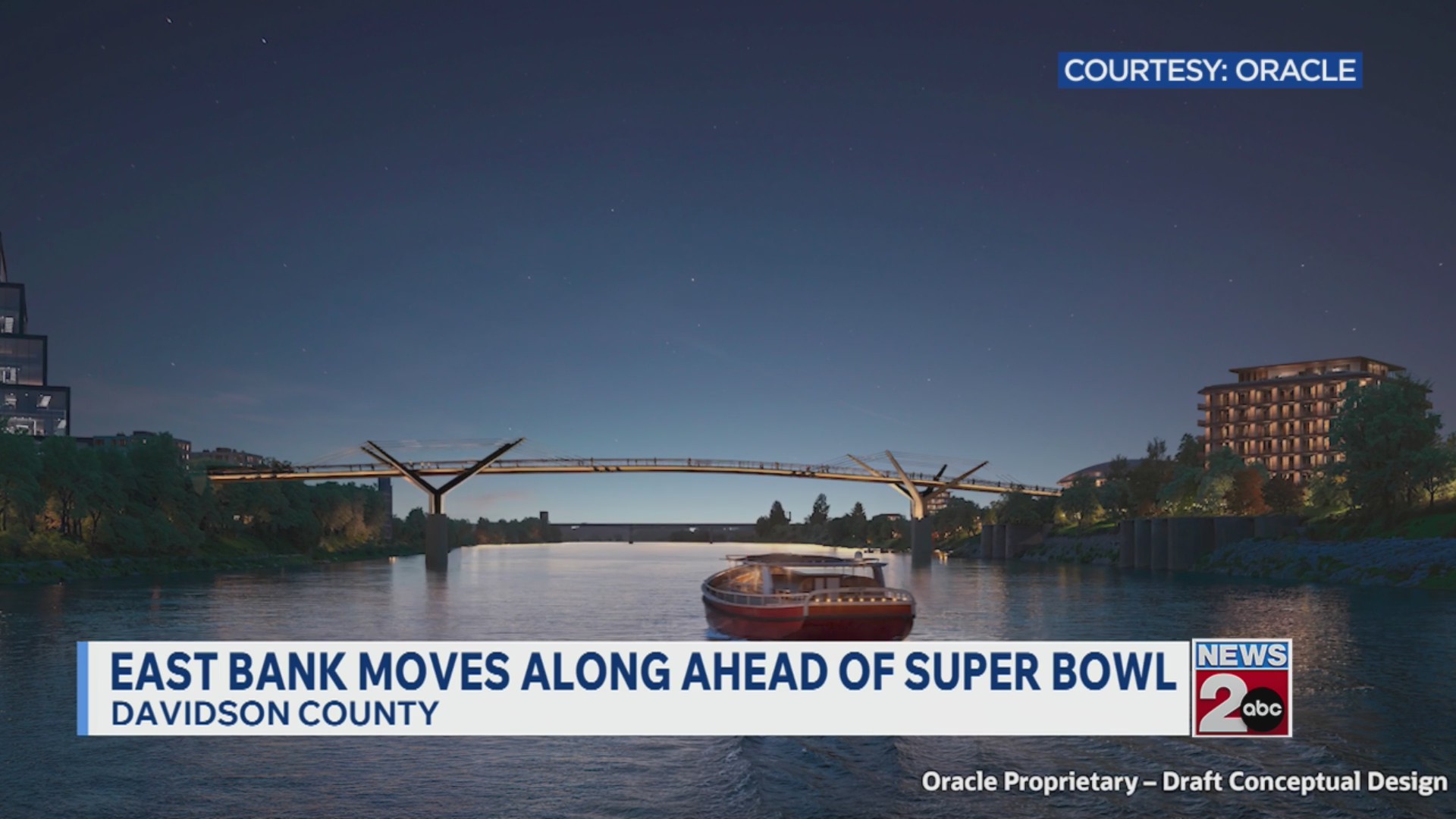 East Bank moves along ahead of potential Super Bowl