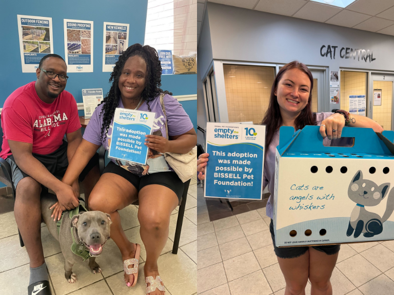 78 animals adopted in BISSELL’s 2026 Empty the Shelters event