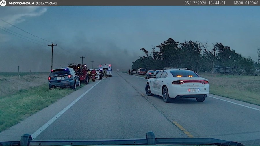 Blowing dust blamed for Barton County crashes
