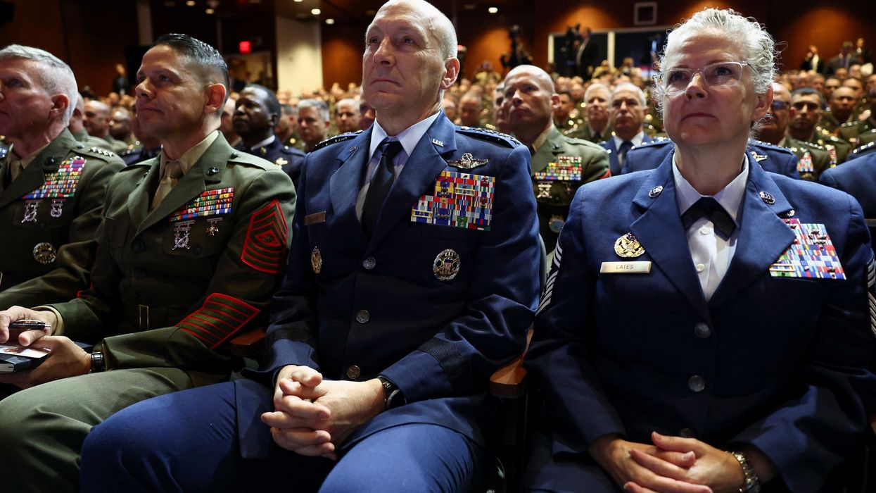 Ex-Air Force officer says military is losing faith in Trump’s Pentagon ...