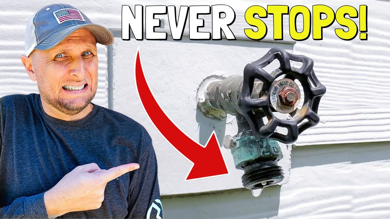 Quick DIY: Stop your outdoor faucet leak!