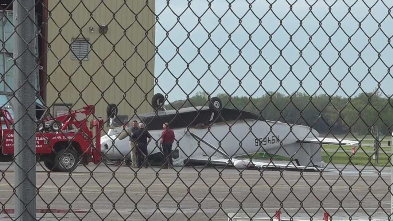 Storms damage 3 planes at Capital Region International Airport in Lansing