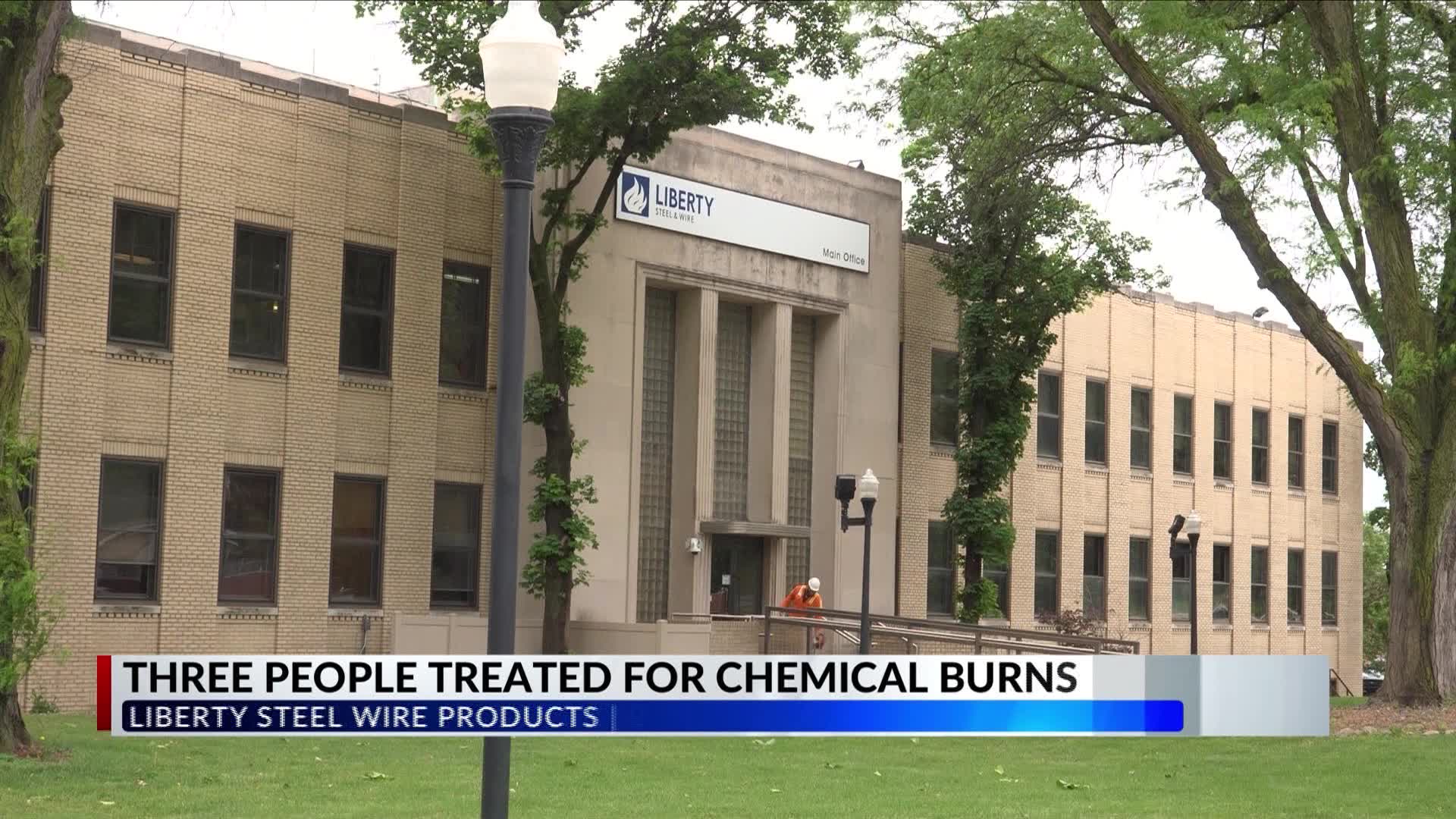 Firefighters respond to chemical burn incident in Bartonville