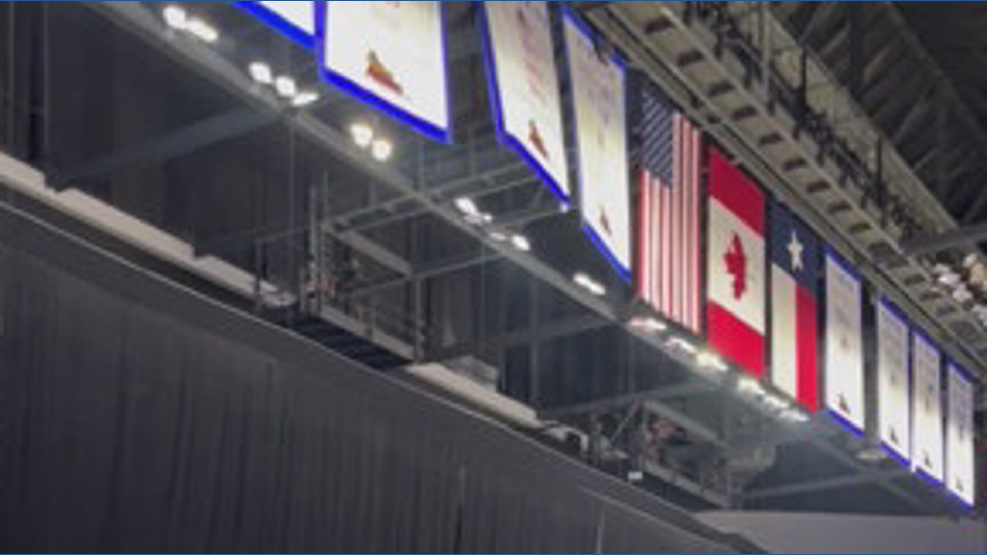 Fans are starting to fill the Frost Bank Center