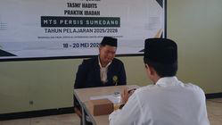 MTs Persis Sumedang gelar ujian tasmi’ dan praktik ibadah, siswa kelas ...
