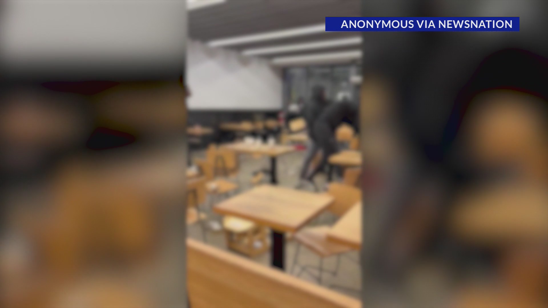 Punches, chairs thrown during large fight inside Navy Yard Chipotle