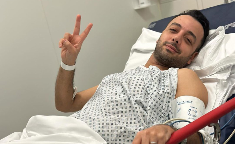 Ex-footballer blames accomplice for knife attack on Iranian journalist