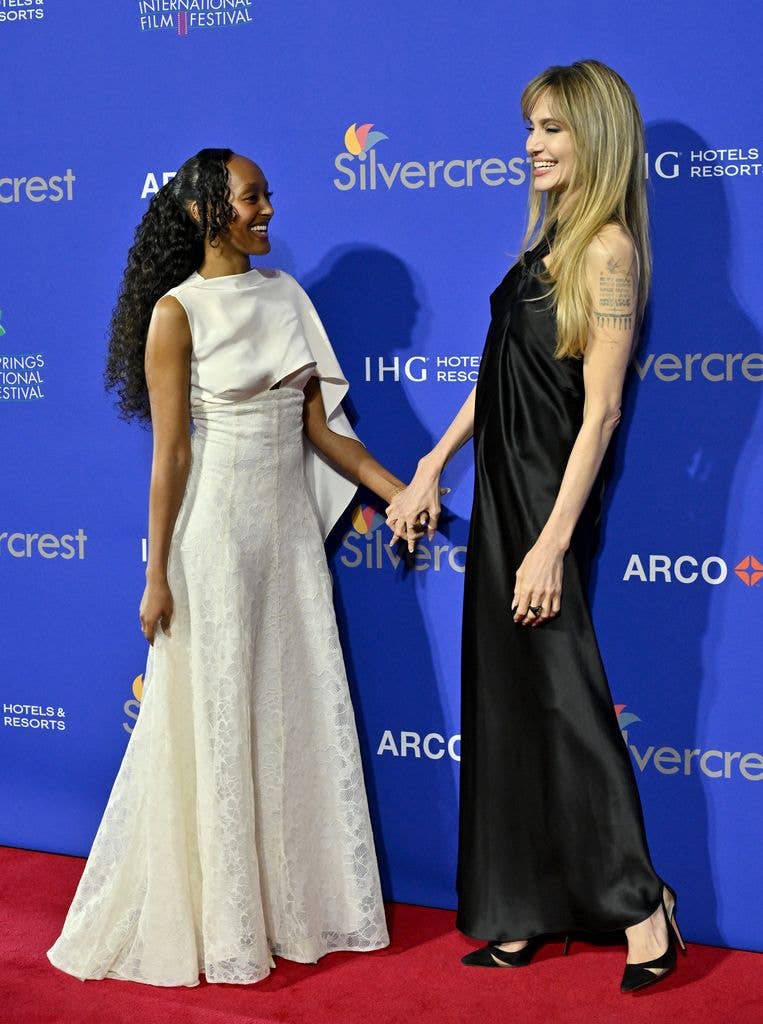 Angelina Jolie's daughter Zahara distances herself further from dad ...