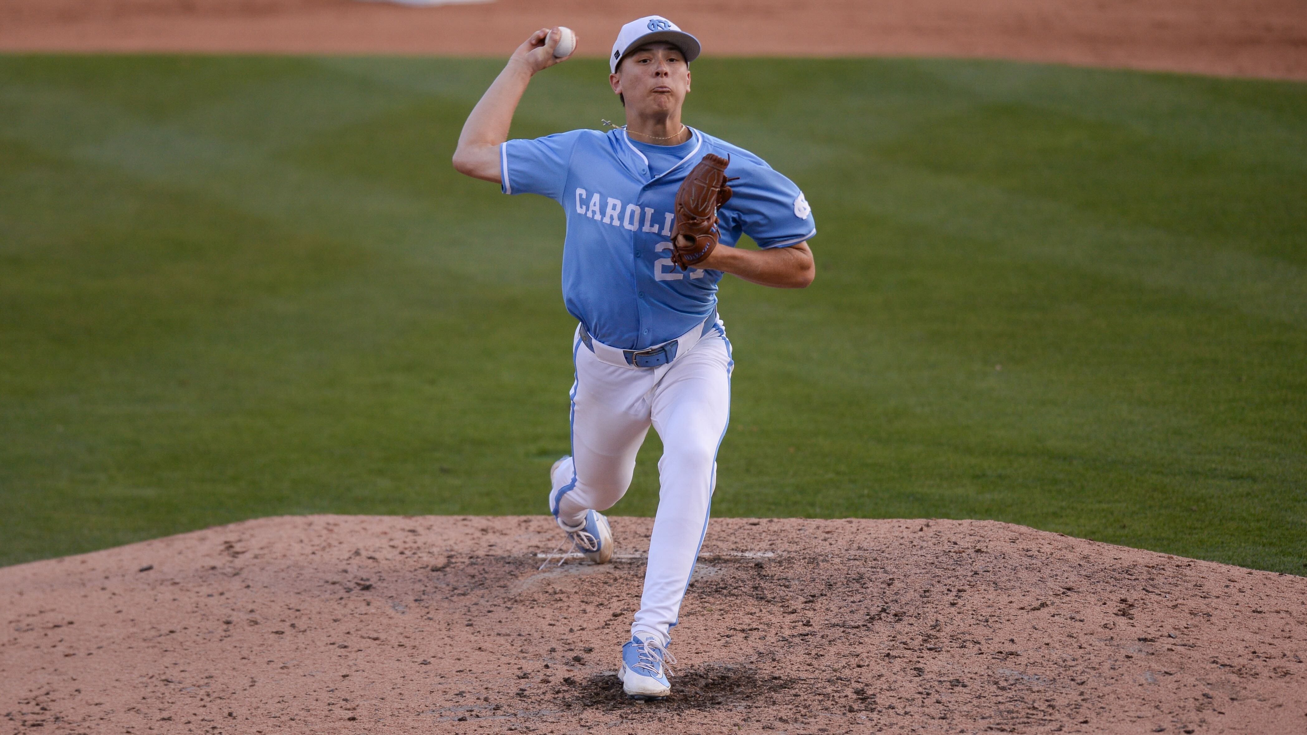 UNC baseball pitcher Caden Glauber leads Tar Heels' All-ACC selections