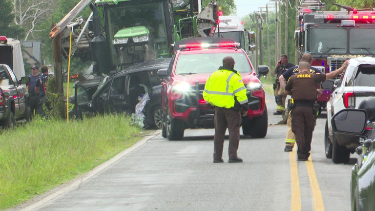 Driver seriously injured after crash involving SUV, tractor in St ...