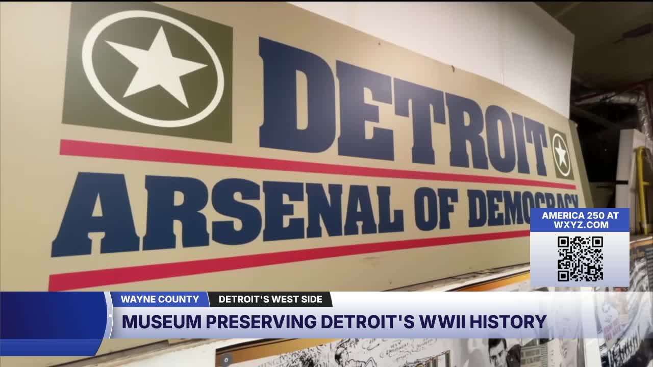 Arsenal of Democracy Museum highlights Detroit's WW2 manufacturing legacy
