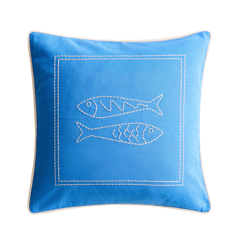 Cream sofas are fine, but Zooey Deschanel’s cerulean silhouette is ...