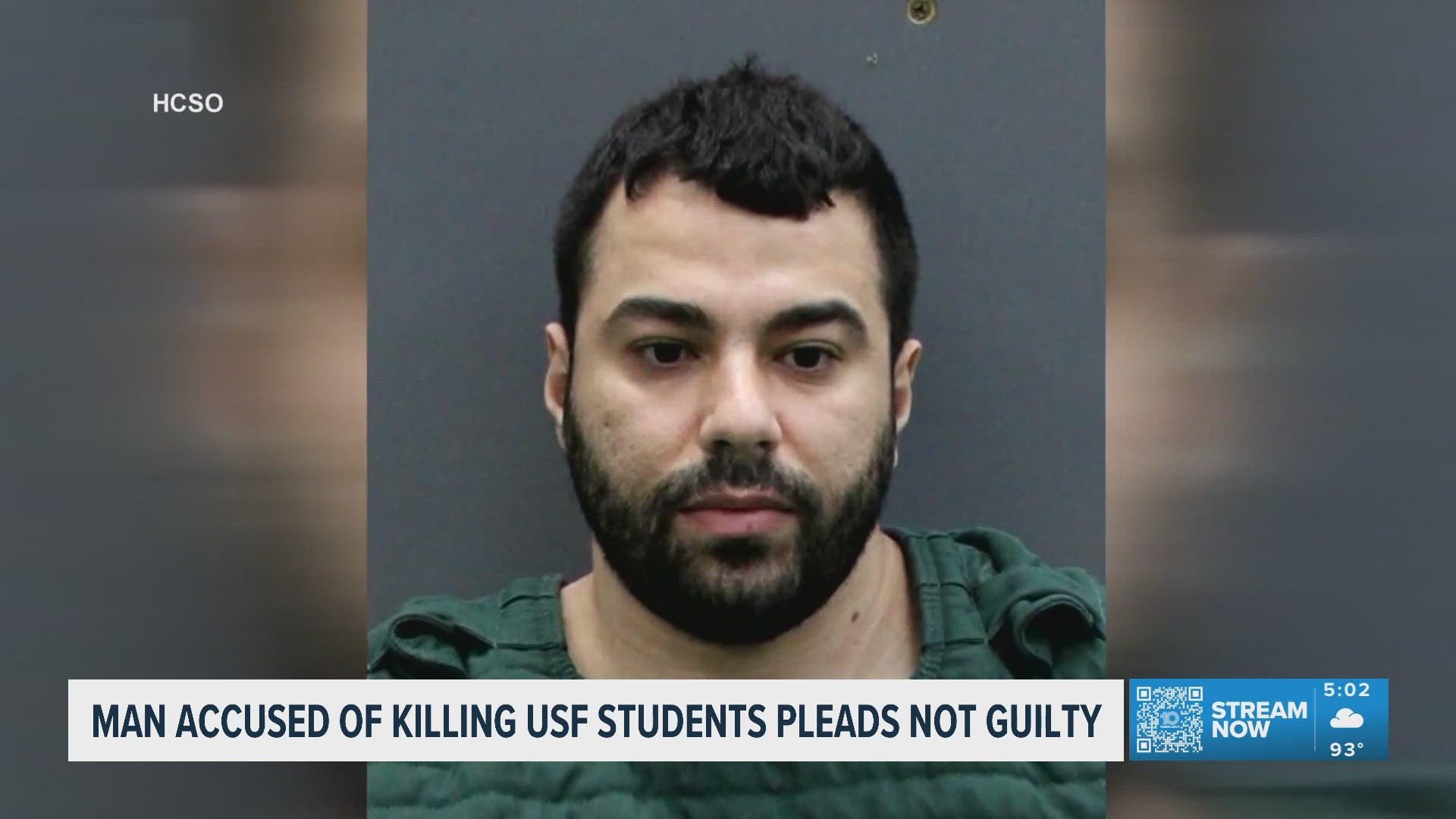 Man accused of killing 2 USF students pleads not guilty